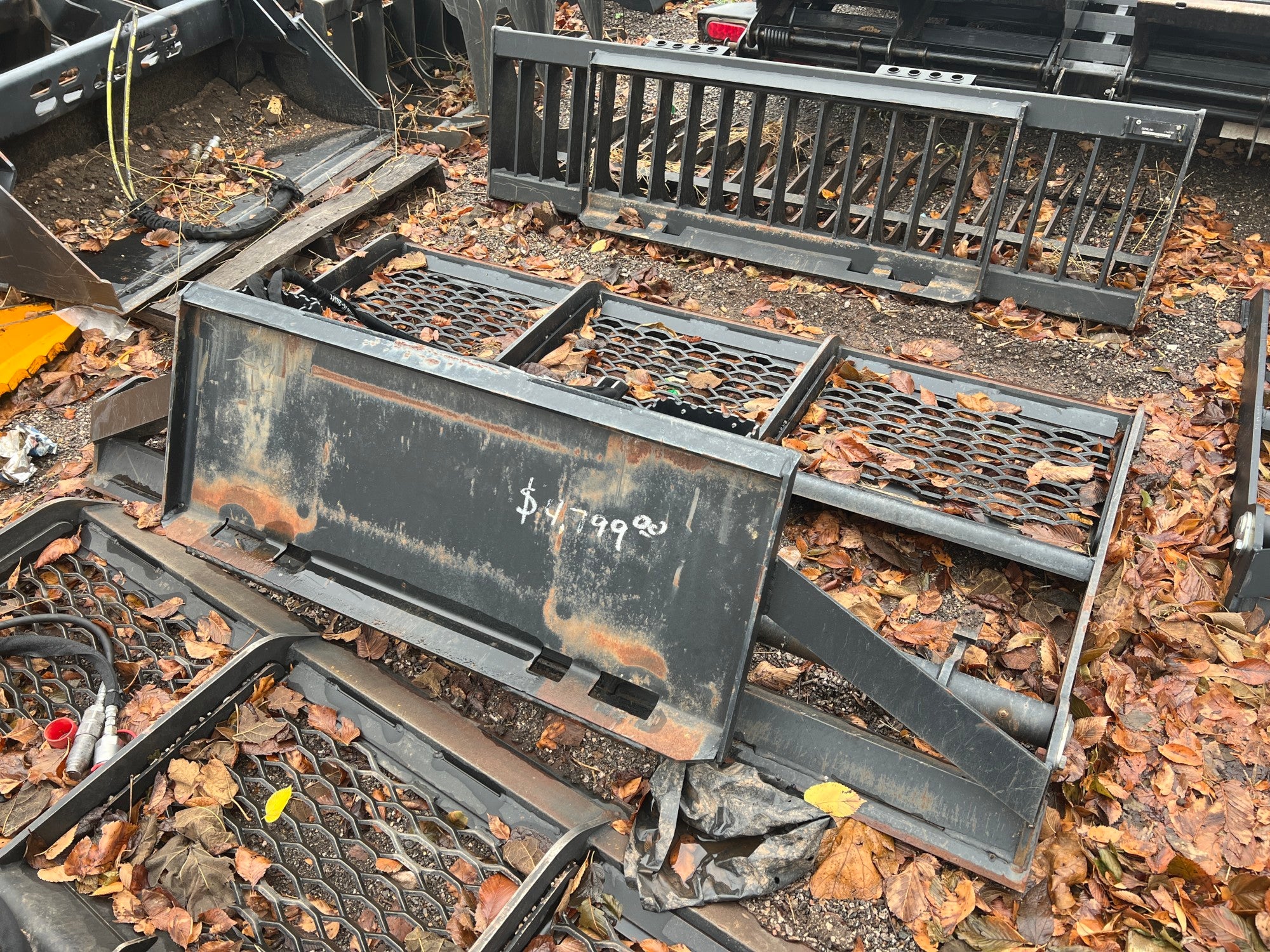 Quick Attach 78" Land Planer w/ Scarifying Teeth – SYC Rental